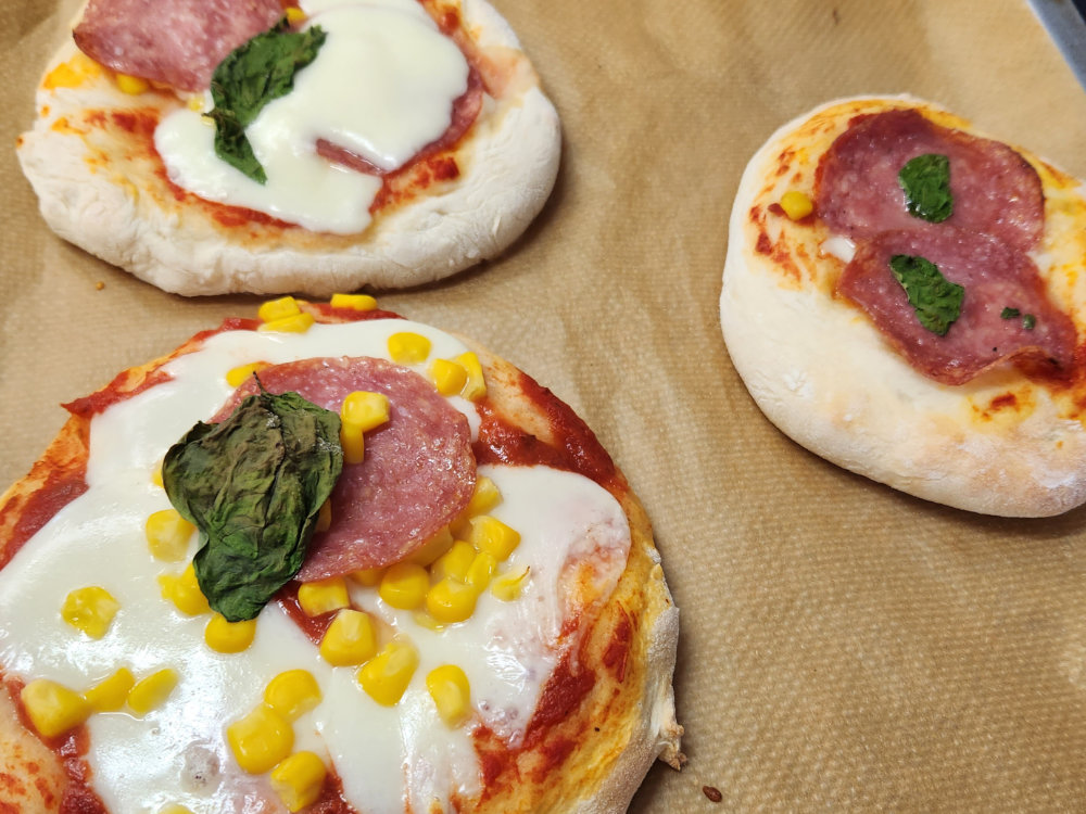 Che buona la pizza!